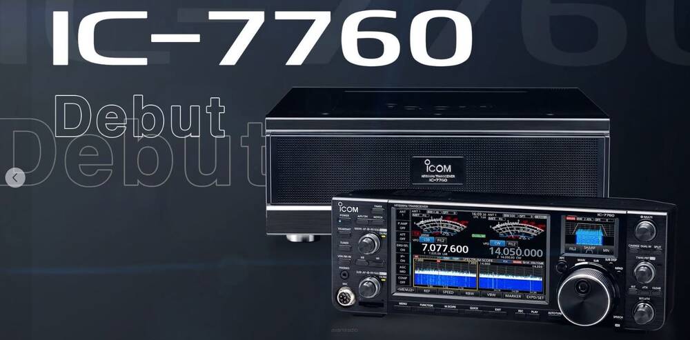 IC-7760 Icom HF/VHF Transceiver
